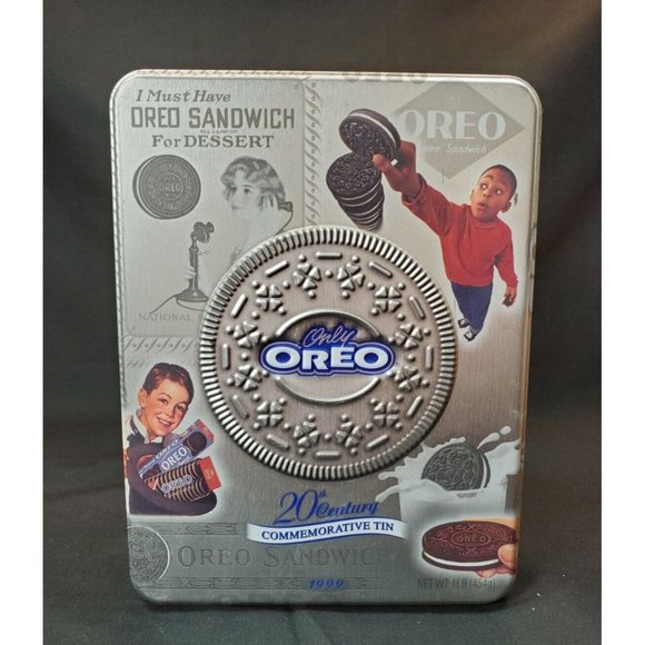 Oreo | Accents | 999 Vintage Oreo Collectible Tin 2th Century ...